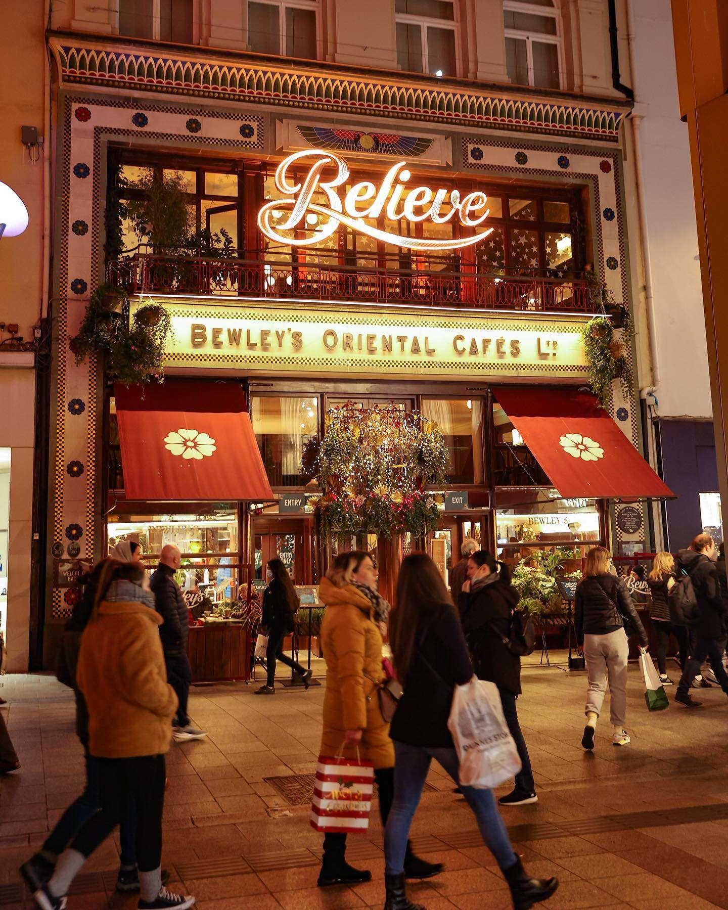 Bewley's Café Grafton Street - Dublin Town
