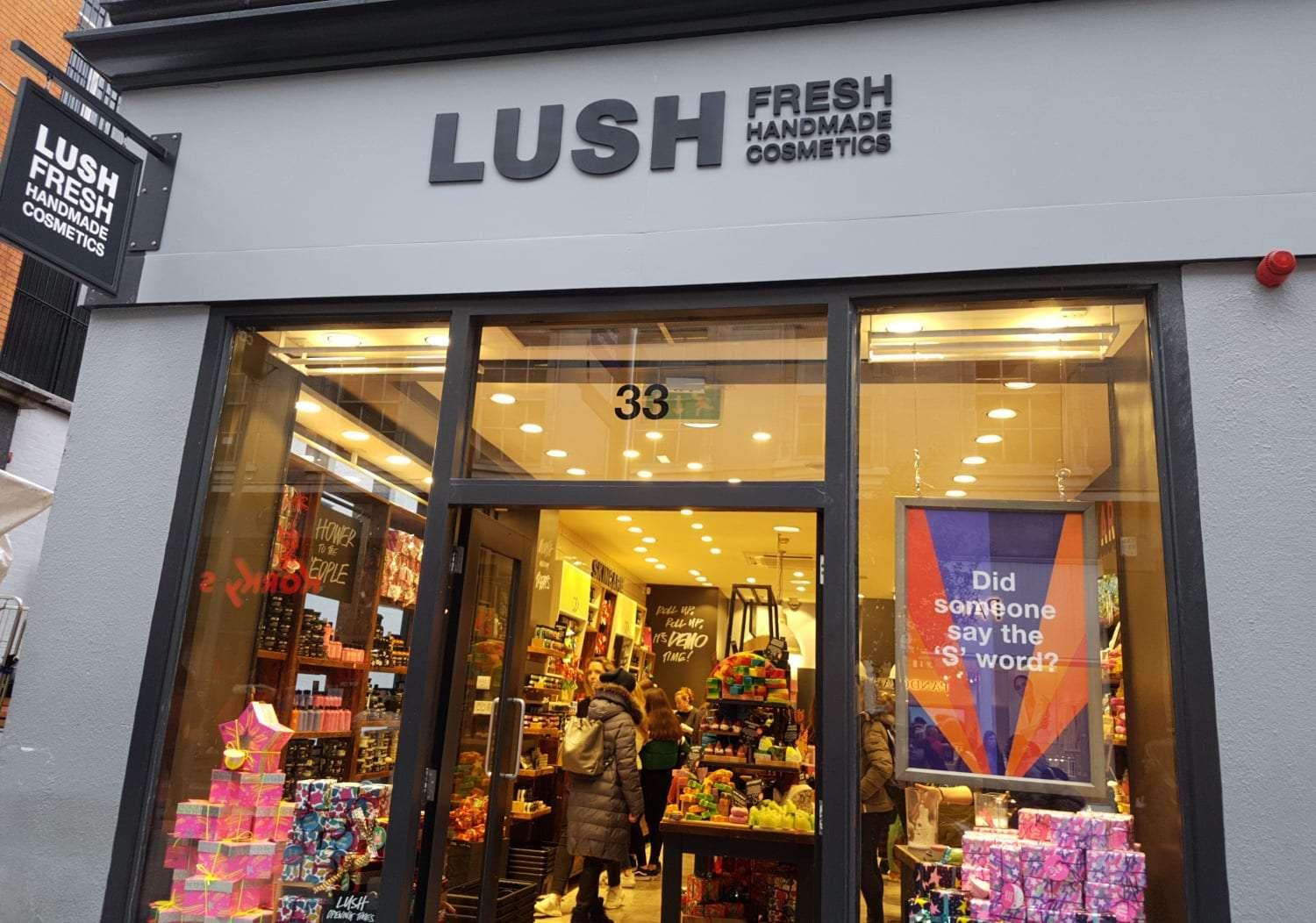 Lush Fresh Homemade Cosmetics - Dublin Town